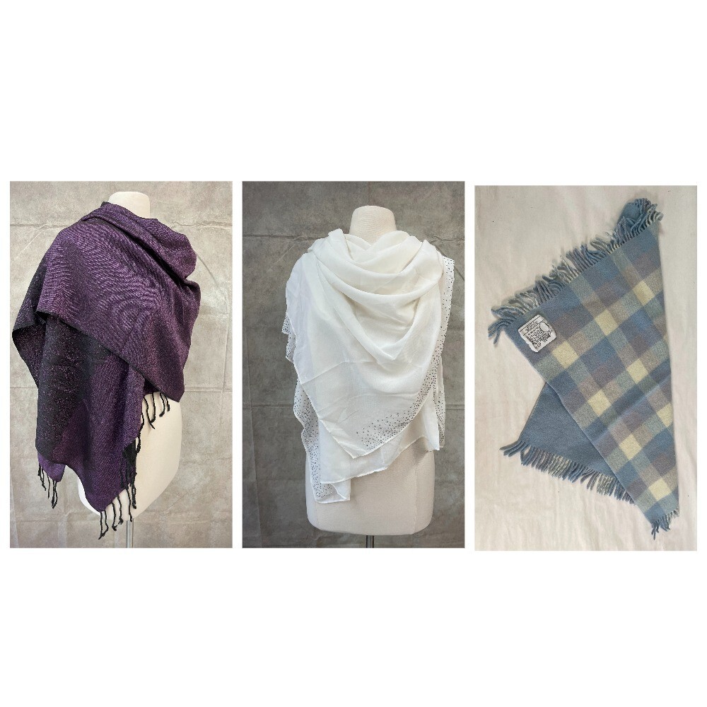 Lot of 3 pcs – Assorted Women's Scarves: Otterburn and other | eBay