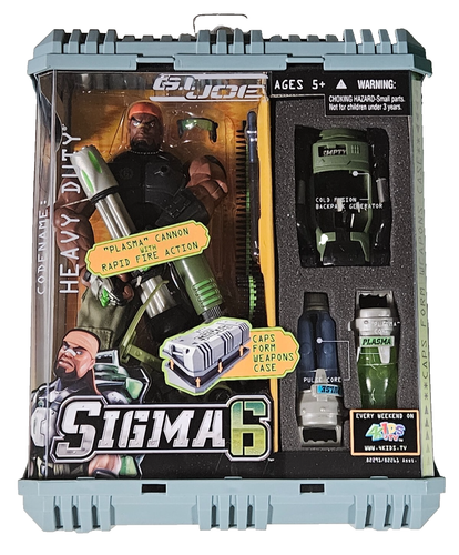 Hasbro G.I. Joe Sigma 6 HEAVY DUTY Action Figure 653569092315| eBay