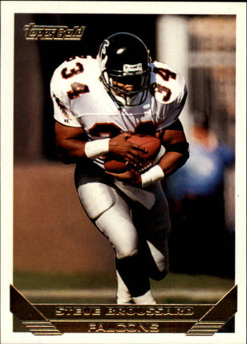 1993 Topps Gold Atlanta Falcons Football Card #213 Steve Broussard | eBay