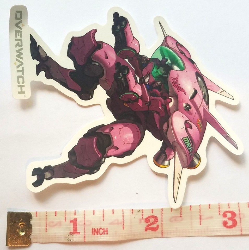 Blizzard Entertainment - OVERWATCH - D.VA with MEKA - Vinyl Sticker | eBay