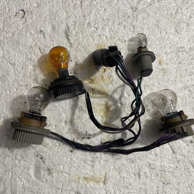 2011-14 Ford Edge Tail Light Wiring Harness, Bulb Sockets LH RH Left OR ...