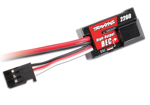 BEC assembly (complete) (12.6 volts (3s LiPo) max input voltage ...