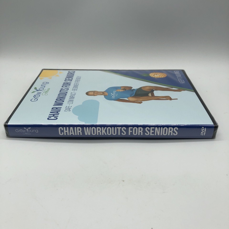 Grow Young Fitness Chair Workout DVD for Seniors New Low Impact Sealed ...
