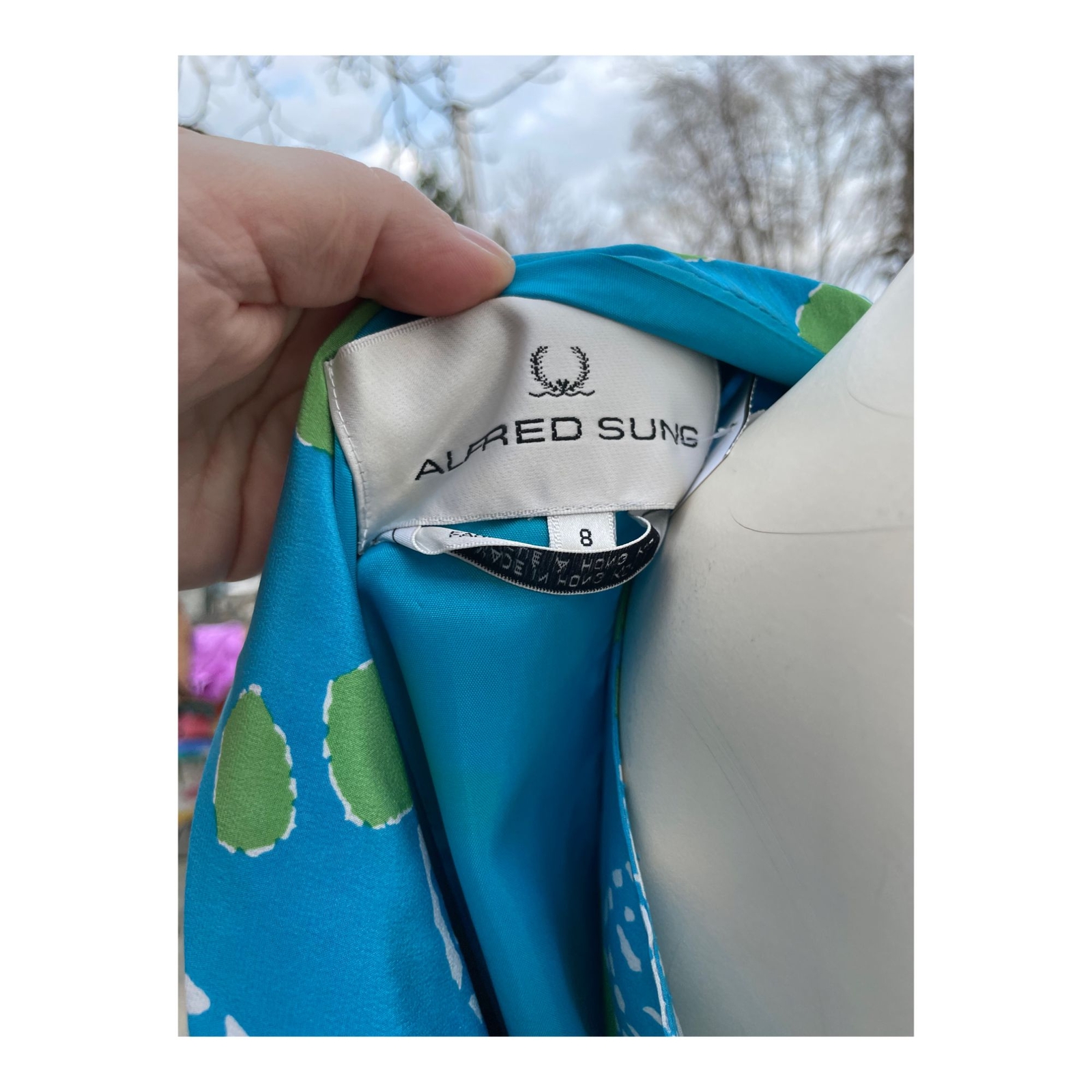 Alfred Sung Vintage 90s 100% Silk 3 Piece Dress Suit … - Gem