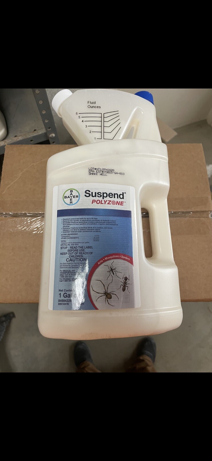 Suspend Polyzone 1 Gallon Bed Bug Spray Flea Spray Roach Spray Ant ...