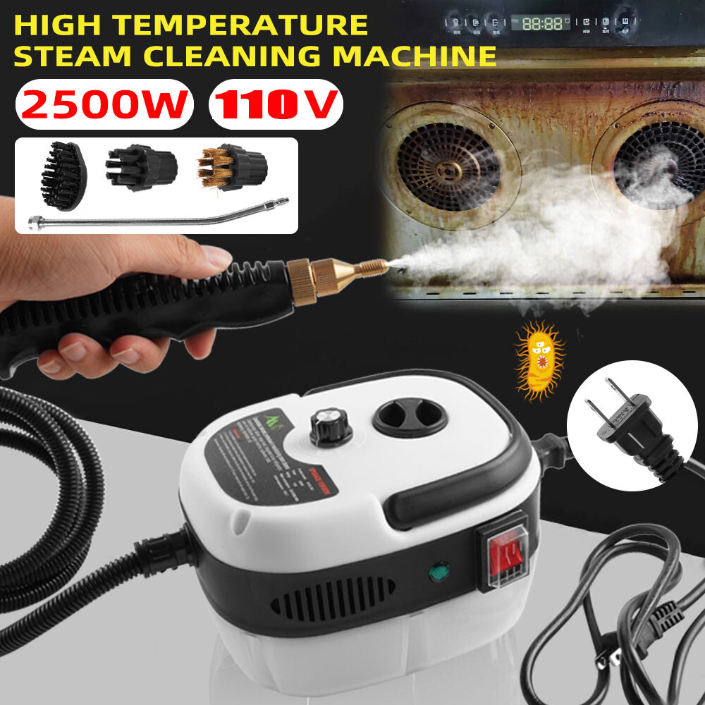 2500W High Temp Pressurized Steam Cleaner Machine Kitchen Portable ...