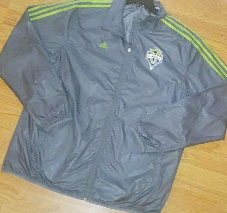 SEATTLE SOUNDERS JACKET NEW NO TAG MENS SIZE EXTRA LARGE ADIDAS FULLY ...