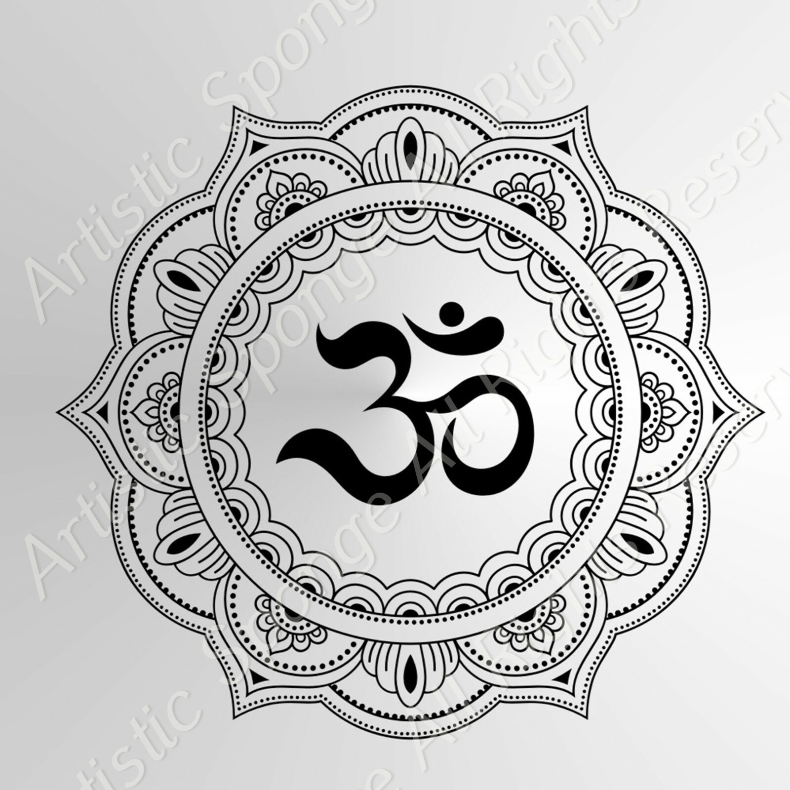 Simple Hindu Mandala