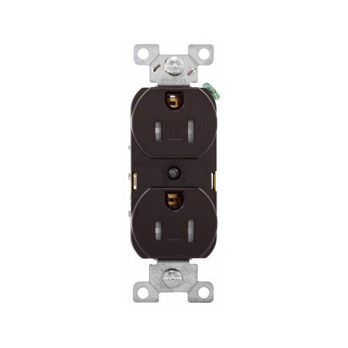 Eaton NSB TRBR15B-BXSP Outlets Duplex Receptacle 15A 125V Brown EA ...
