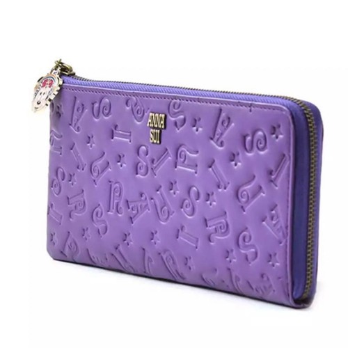 Anna Sui Disney Minnie Mouse L-Shaped Long Wallet Music Disco New | eBay