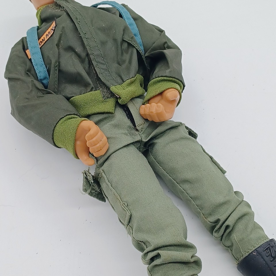 VINTAGE ACTION MAN FIGURE BROWN HAIR 1970s ORIGINAL | eBay