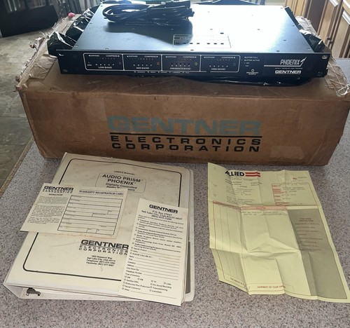 Gentner Audio Prism Analog Multi-Band Broadcast Processor Expander ...