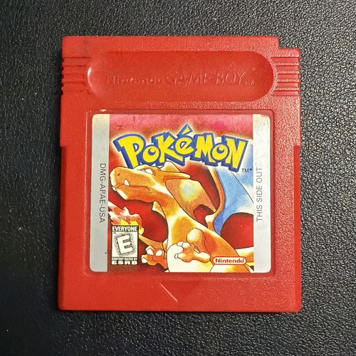 Pokemon Red Version (Nintendo Gameboy Color) Authentic NEW BATTERY ...
