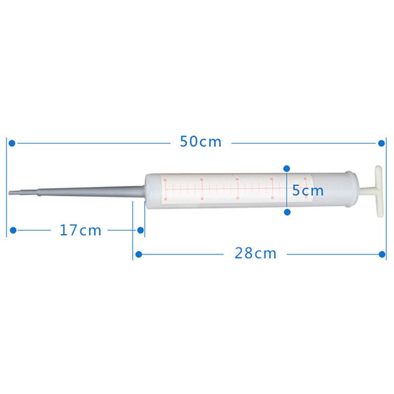 White Giant Prop Syringe Needle Cylinder Injector Syringe Fake' Toy ...