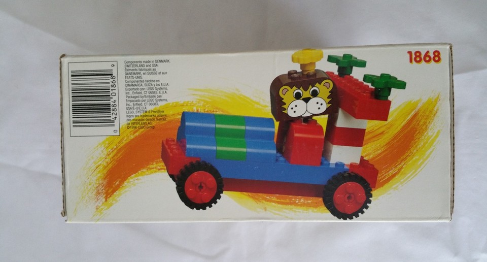 NEW LEGO Bricks Blocks Free Style Set #1868 210 Pieces year 1996 | eBay