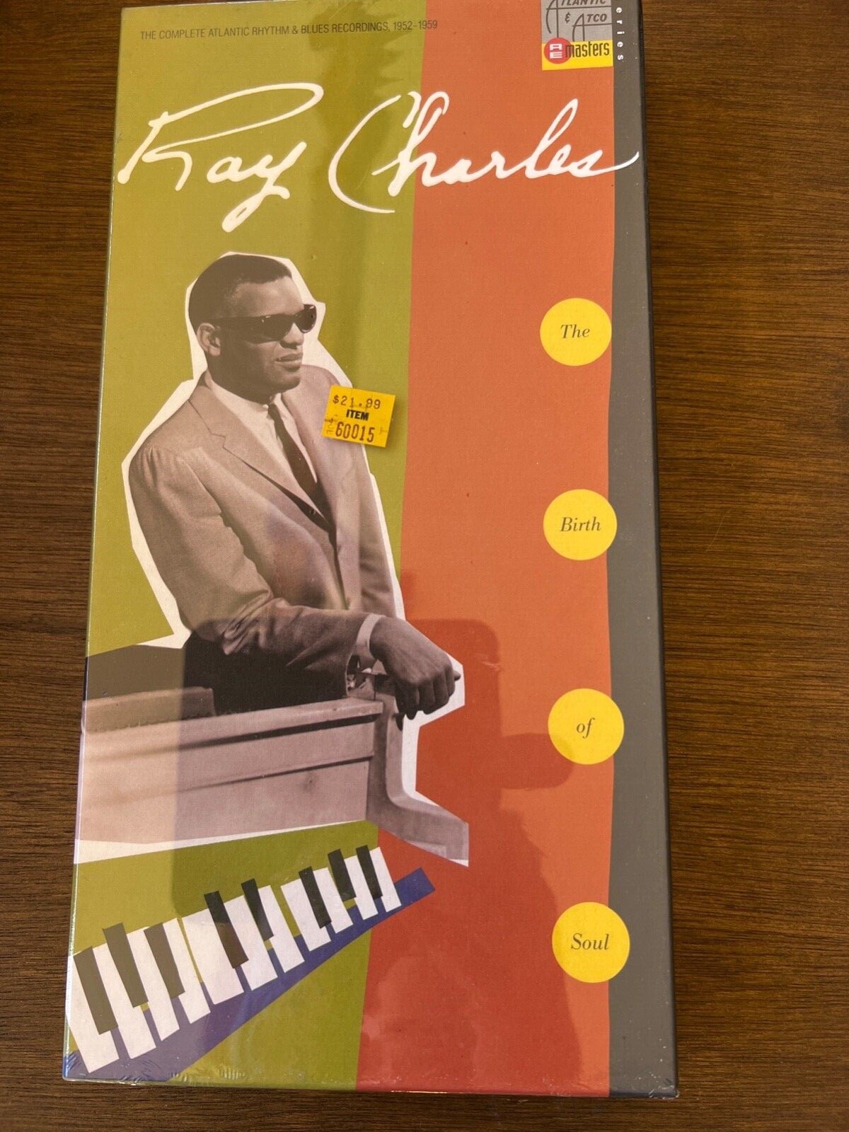RAY CHARLES - The Birth Of Soul - 3 DISC LONG BOX SET CD NO SCRATCHES ...