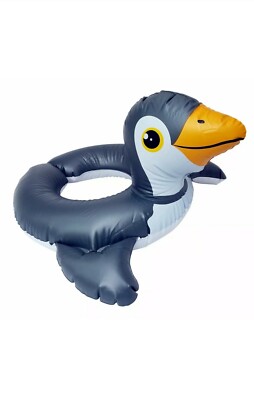 Intex PENGUIN Animal Spilt Ring. Inflatable pool swim kids toy NEW FAST ...