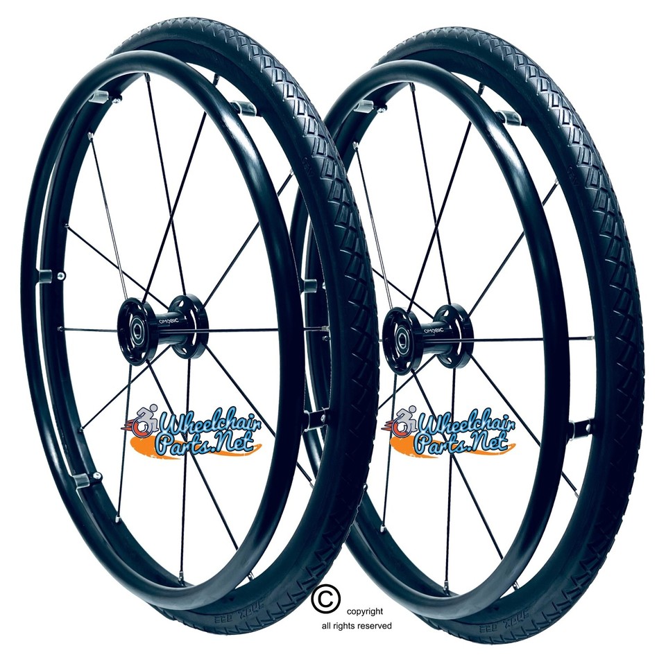Set of 24" Cyclone 12 Spoke Wheel Assembly With Tire Options | eBay