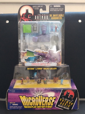 Microverse Adventures of Batman and Robin ROGUES GALLERY Micro Figures ...