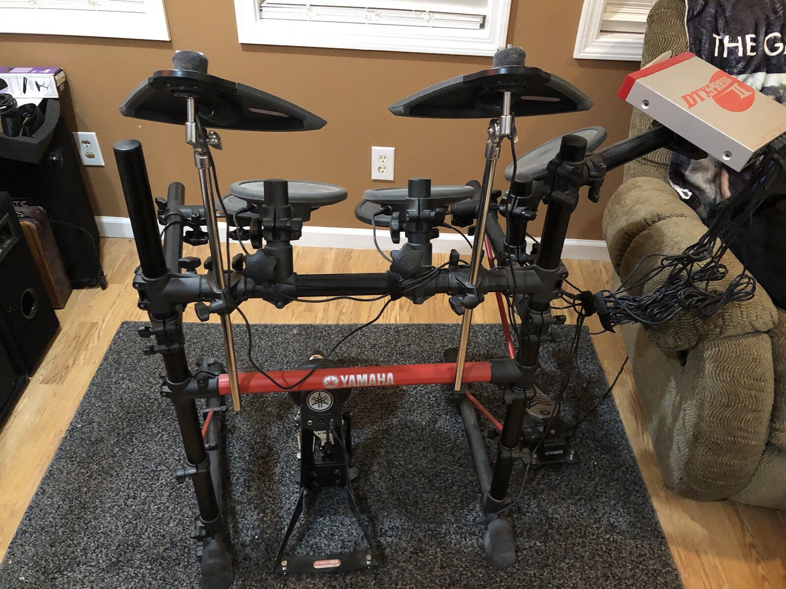 YAMAHA DTXPRESS II ELECTRONIC DRUM SET (RACK INCLUDED)!! | eBay