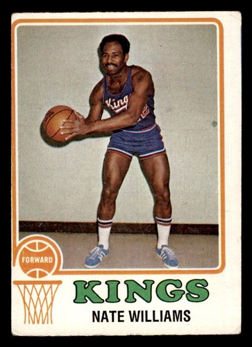 1973 Topps Basketball #54 Nate Williams VG *d2 | eBay