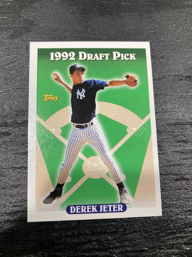 Derek jeter topps 1992 Draft pick | eBay
