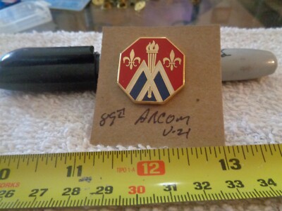 89th Army Reserve Command V-21 Unit Crest, DI, DUI (DRAW#L17) | eBay