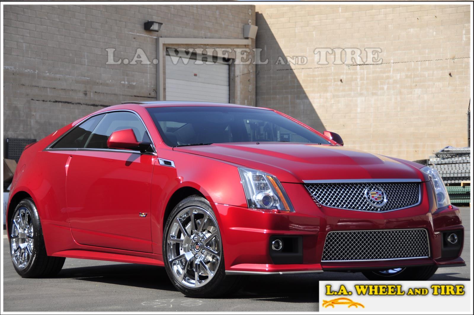Set of 4 Chrome 19" Cadillac CTS-V COUPE Factory OEM Wheels Rims CTS ...