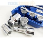 Socket Set 3/4" Drive 19-50mm Sockets 12 Point BMC Ratchets Extensions ...