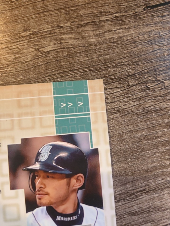 Ichiro Suzuki Upper Deck Seattle Mariners Jumbo Rookie Card, #51, Thank ...
