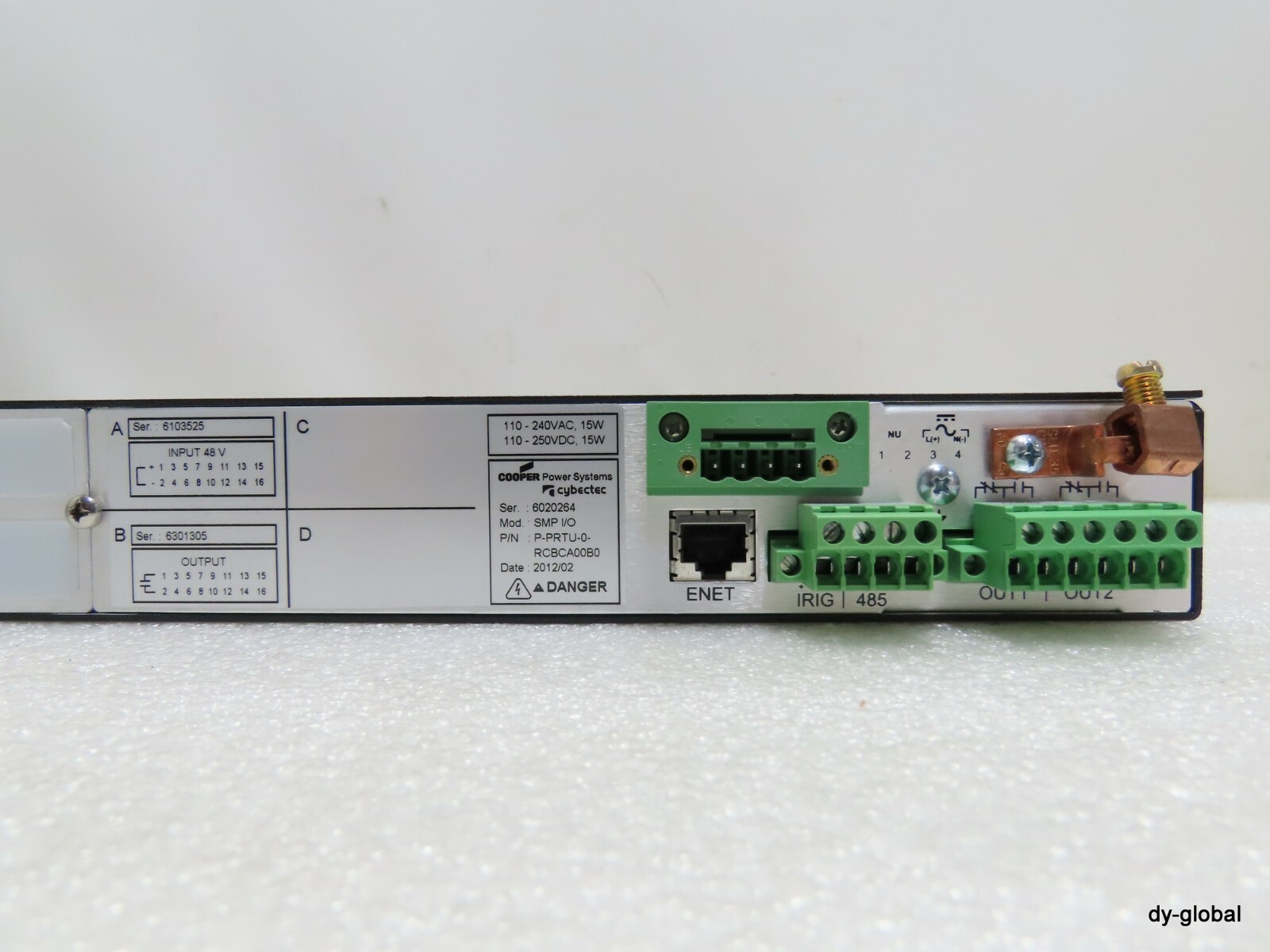 CYBECTEC NNB SMP I/O COOPER POWER SYSTEMS P-PRTU-0-RCBCA00B0 ELEC-I-822 ...