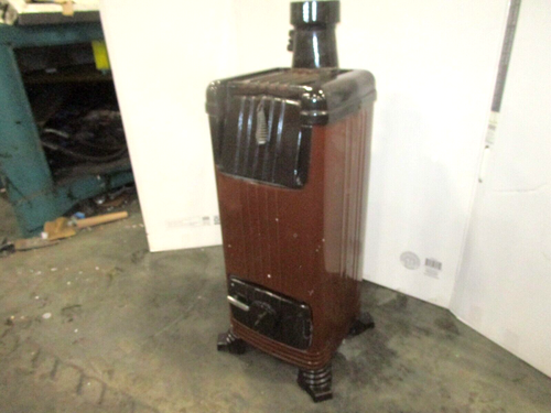 Vintage Sears Roebuck cast iron porcelain wood coal stove---PRICE ...