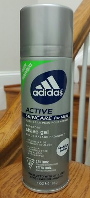 NEW Adidas Active Pro-Sport 7 oz Shave Gel for Men VINTAGE EXTREMELY ...