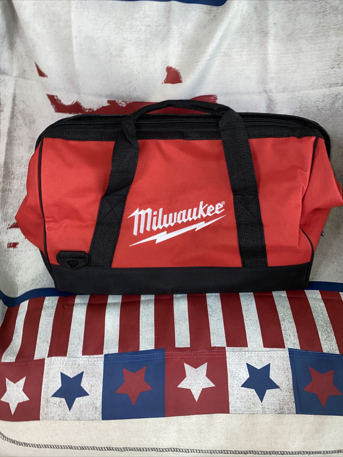 Milwaukee+50-55-3550+Contractor+Tool+Bag+-+Red for sale online | eBay