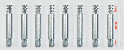 8x Ikea M8 Metric Cam Lock Screw Screws 60mm for Various Ikea Beds Part ...