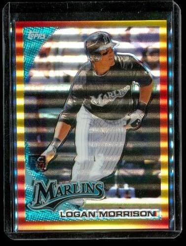 2010 TOPPS ROOKIE Holographic Baseball Card RHR-6 LOGAN MORRISON Florida Marlins | eBay