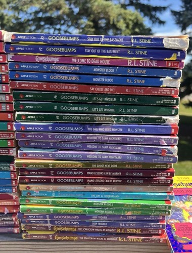 VTG 90s RL Stine Goosebumps & Fear Street Paperback Books Lot of 75 | eBay