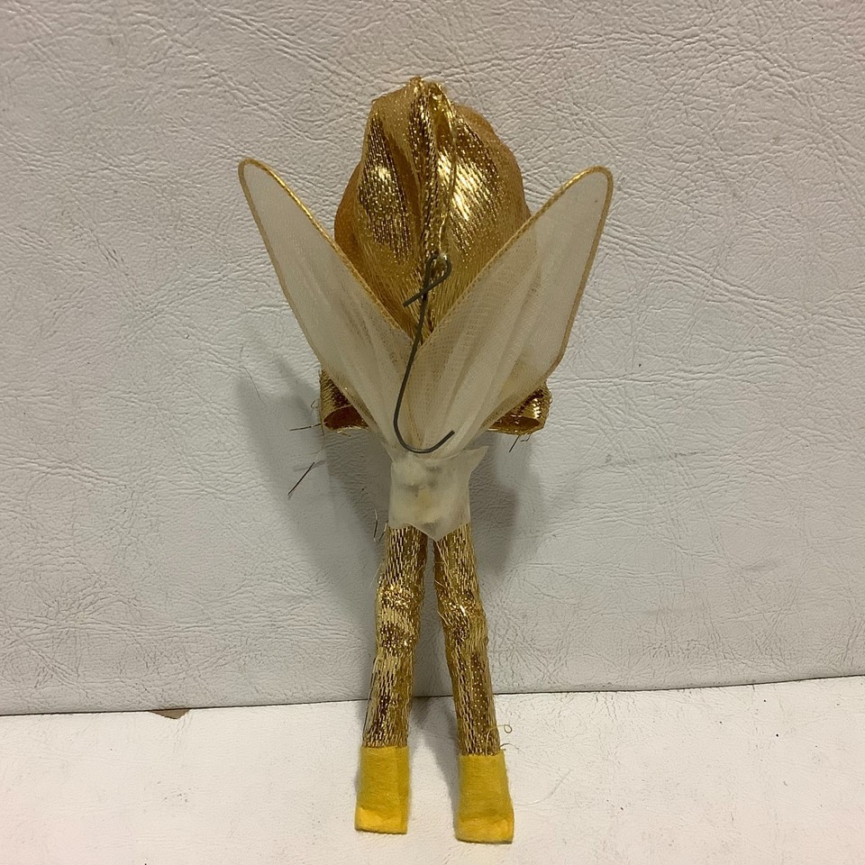 Vintage Gold Elf Christmas 6" Tall | eBay