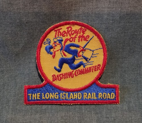 LMH Patch LONG ISLAND Railroad ROUTE of the DASHING COMMUTER LIRR ...