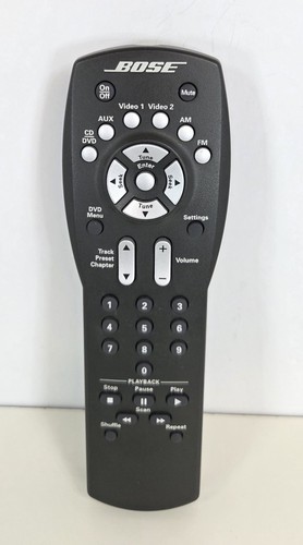 Genuine Oem Bose 321 Remote Control for AV 3-2-1 Media Center Series II ...