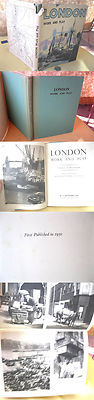 LONDON;WORK and PLAY, 1950,Harry Batsford,1st Ed,Illust,DJ | eBay UK