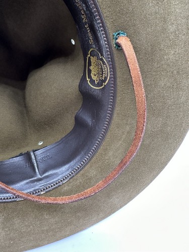 Vintage 1940's Boy Scouts of America Official Scout Master Campaign Hat ...