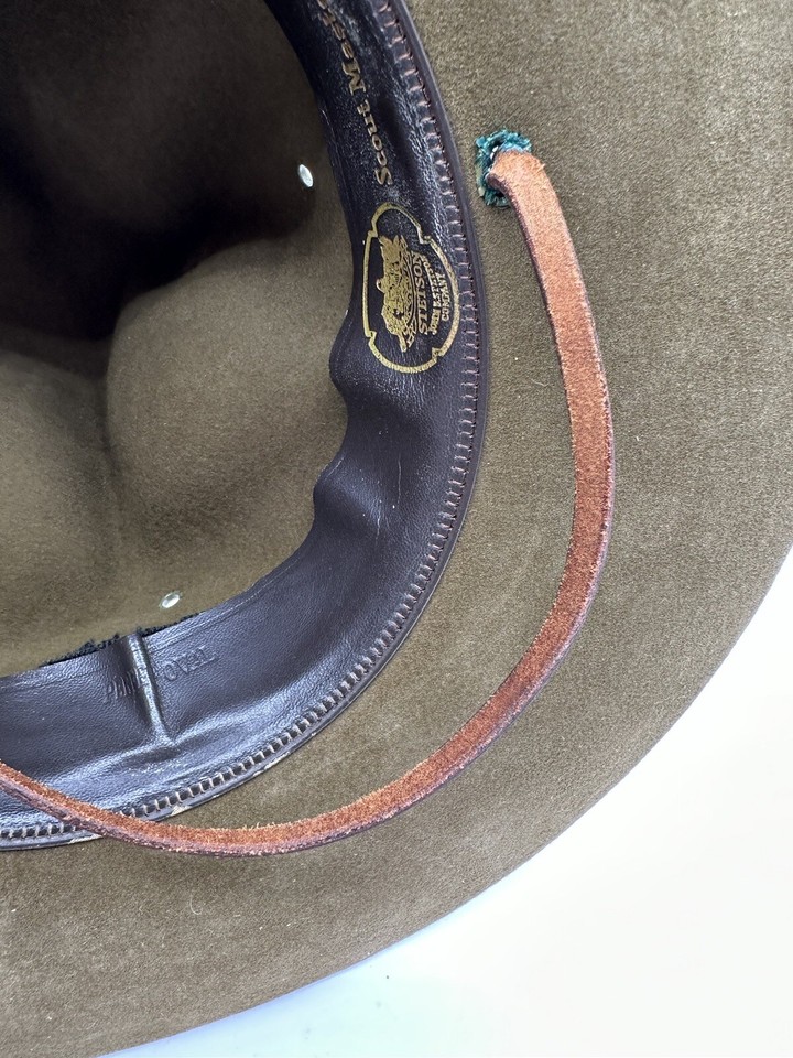 Vintage 1940's Boy Scouts of America Official Scout Master Campaign Hat ...