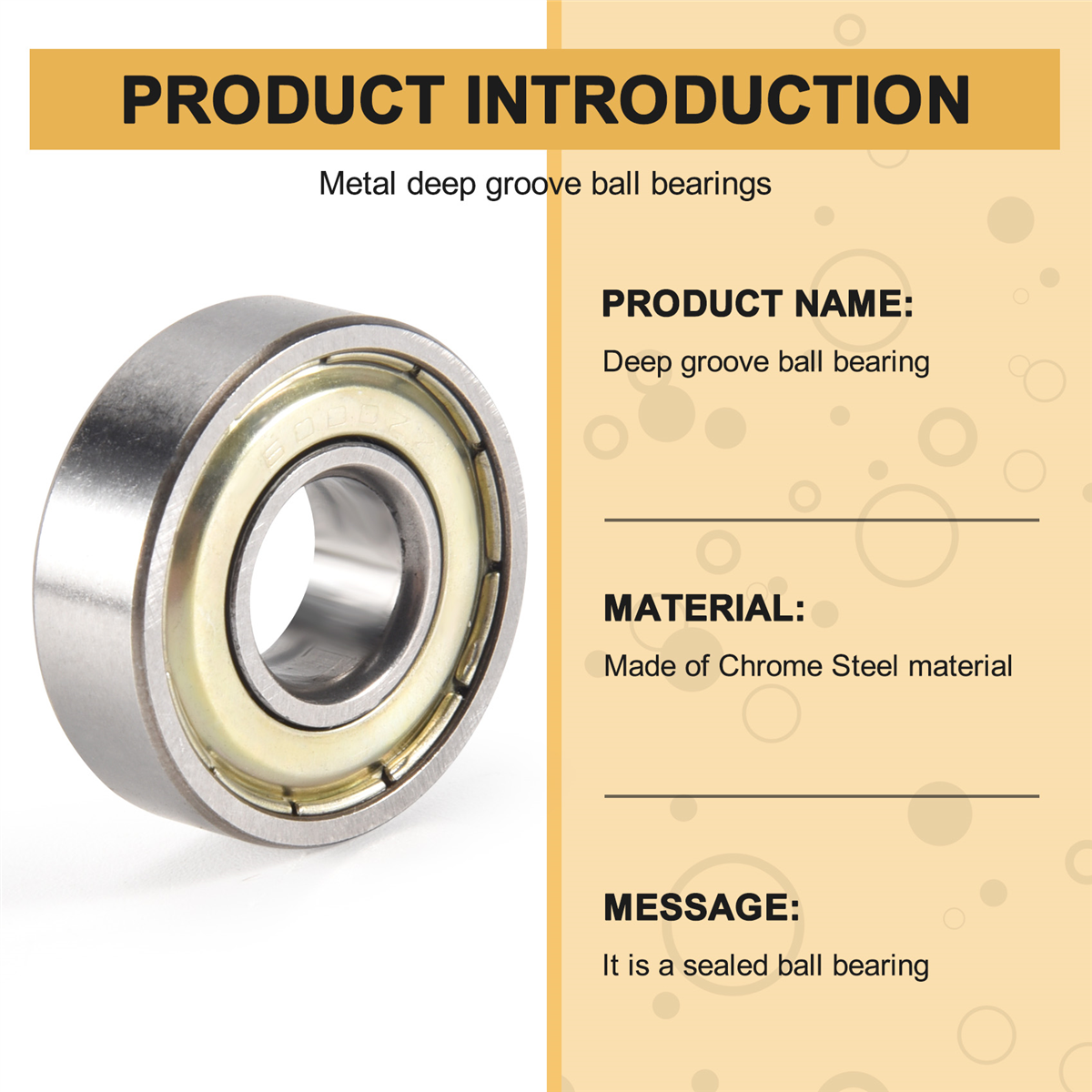 5X(2 Pcs 6000Z/6000ZZ Dual Shielded Sealed Deep Groove 26mm x5817 | eBay