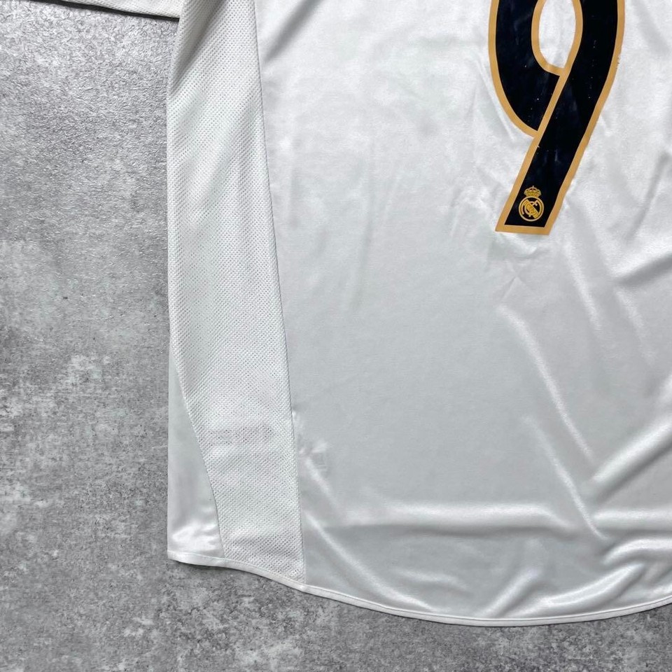 Ronaldo R9 Real Madrid 2004-2005 Home Jersey #9 Size L Adidas La Liga ...