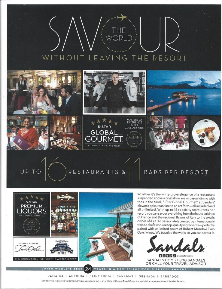 Sandals Resort Print Ad, Sandals Magazine Ad, Sandals Resort Ad | eBay