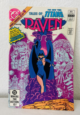 Tales of New Teen Titans #2 (Raven) - Wolfman/Perez; DC 1983 VF+ | eBay
