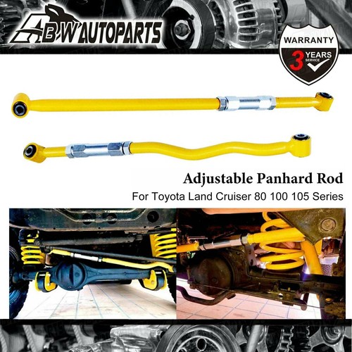 Front Rear Adjustable Panhard Rod Bar Fit For Land Cruiser 80 100 105 ...