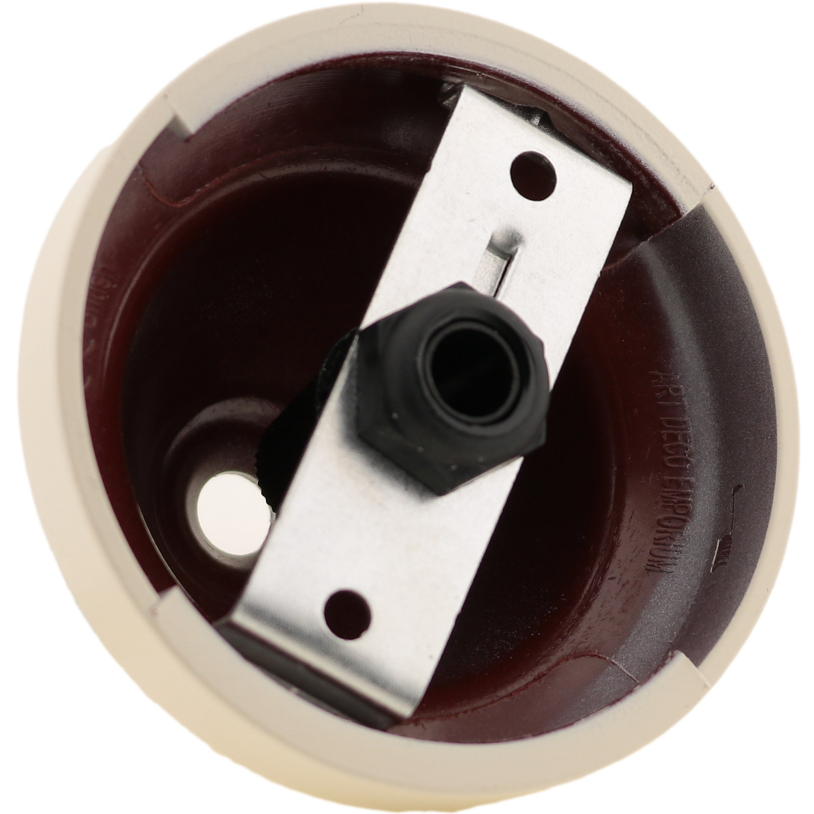 Authentic Period Styled Bakelite Ceiling Rose In Applied Classic Ivory ...