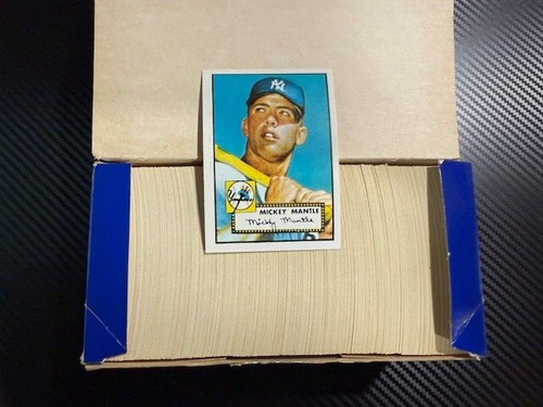 1952 Topps 1983 REPRINT SET 1-407 WITH ORIGINAL BOX NEAR MINT!! (B ...
